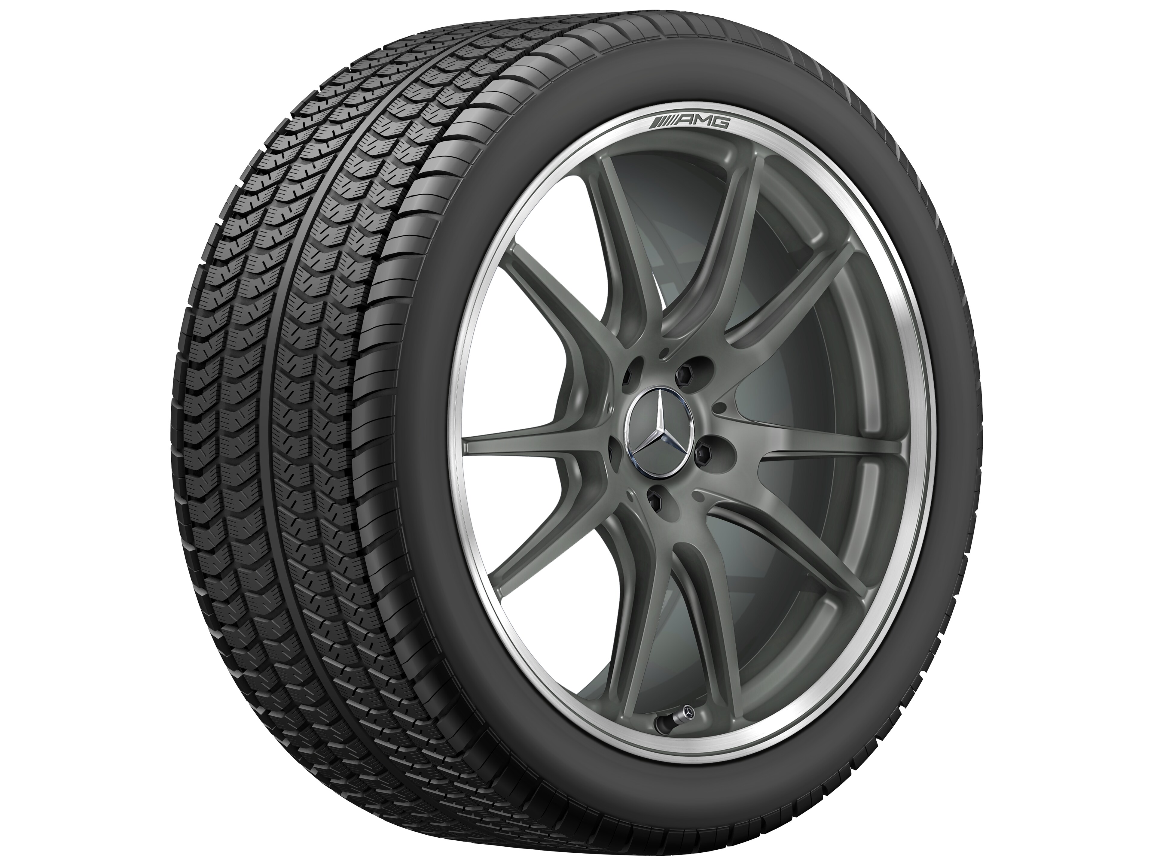 AMG Schmiederad, im 5-Doppelspeichen-Design, 48,3 cm (19 Zoll ...