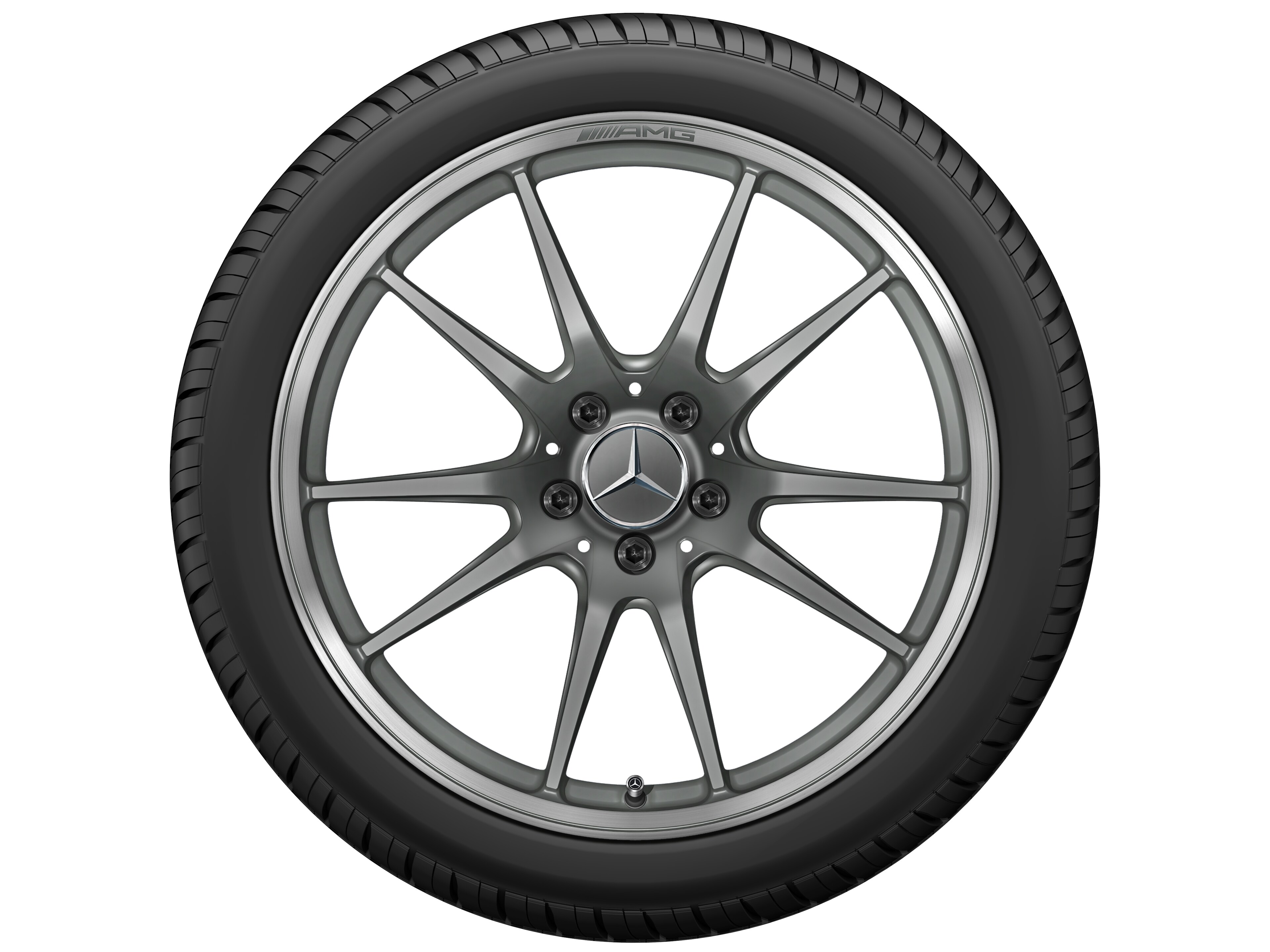 AMG Schmiederad, im 5-Doppelspeichen-Design, 48,3 cm (19 Zoll ...